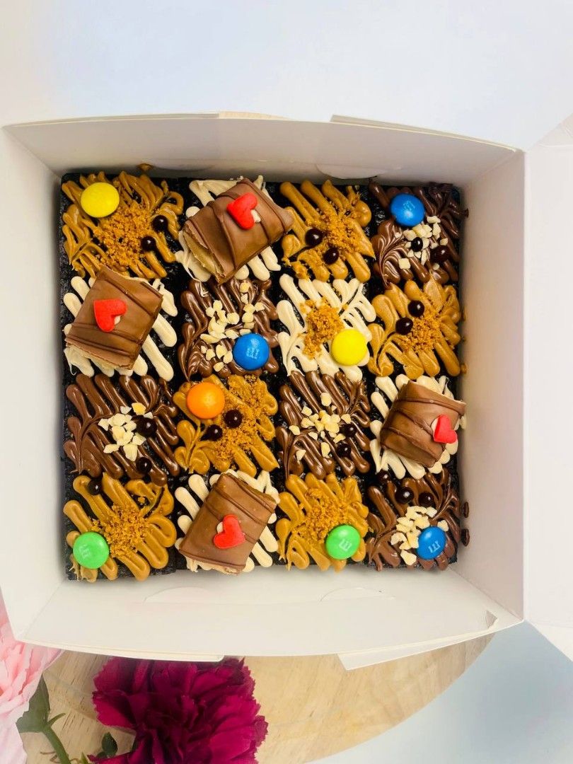 Nuttela Brownies (HALAL), Food & Drinks, Homemade Bakes on Carousell