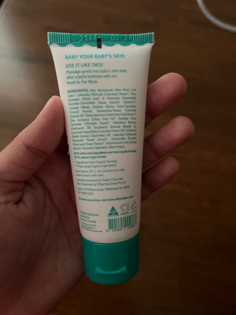 Offspring Baby Lotion, Babies & Kids, Bathing & Changing, Baby ...