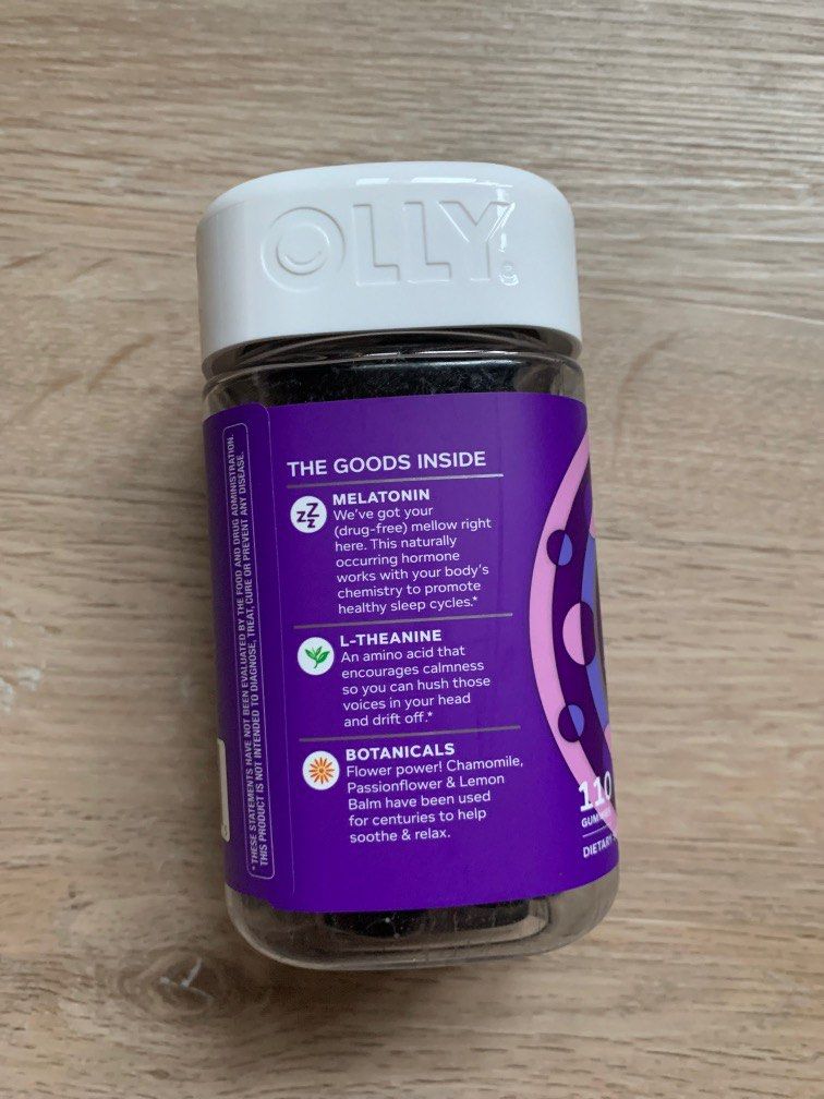 OLLY SLEEP GUMMIES (110 COUNT), Health & Nutrition, Health Supplements ...