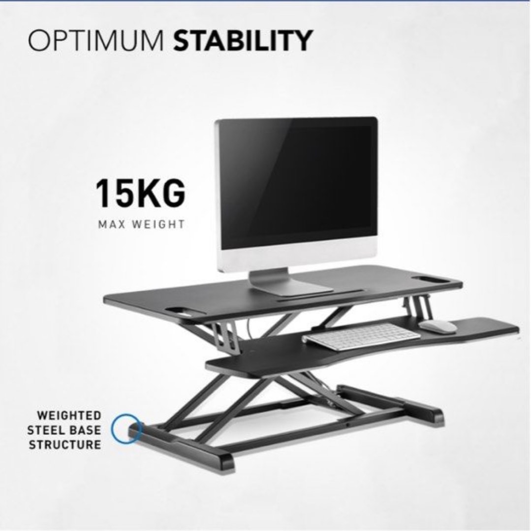 Omnidesk switch (not the pro) standing desk converter, Furniture & Home ...