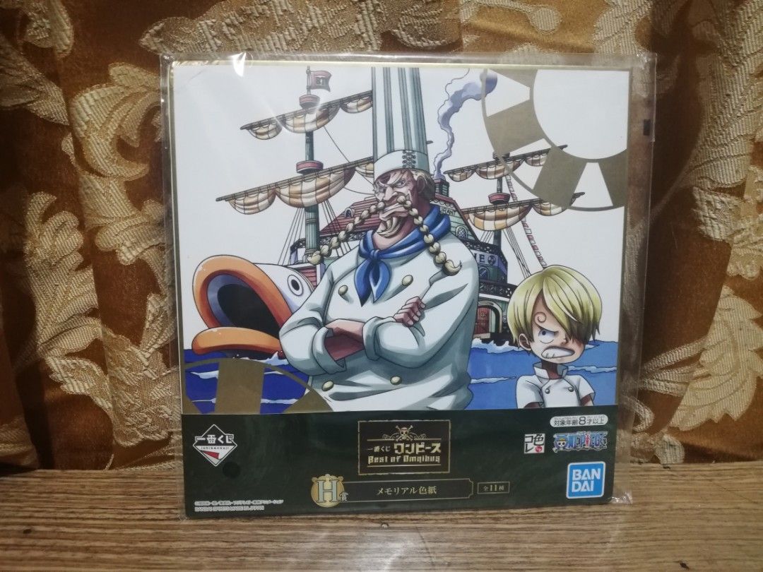 One Piece - Shikishi art board set (Sanji), Hobbies & Toys, Toys ...