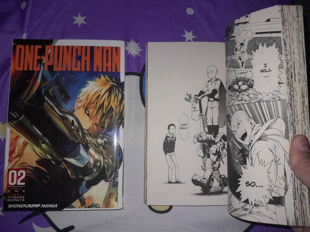 One Punch Man Volume 1 and 2, Hobbies & Toys, Books & Magazines, Comics ...