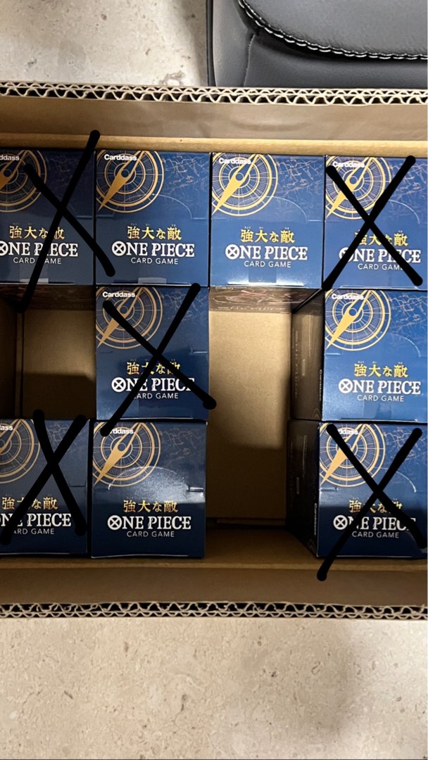 OP03 Sealed Booster Box, Hobbies & Toys, Toys & Games on Carousell