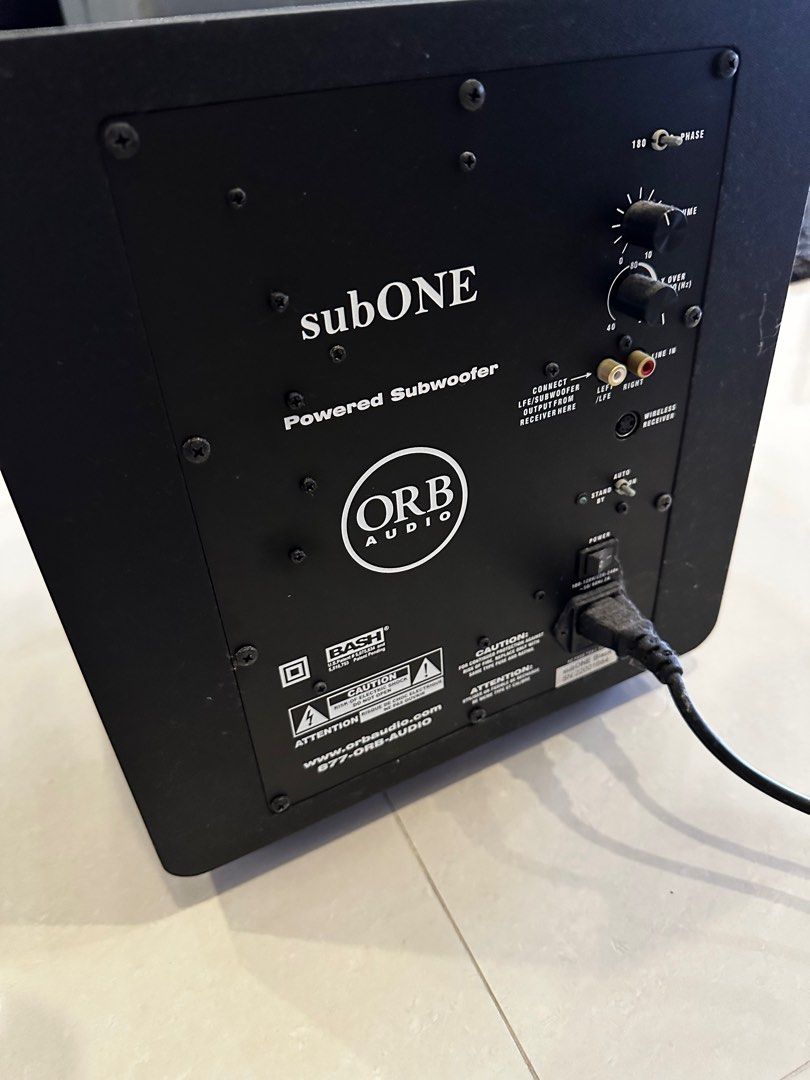 Orb Audio subONE plus 10 Orb speakers, Audio, Soundbars, Speakers ...