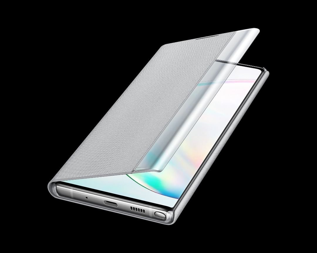 Original Note10+ Samsung Galaxy Note 10+ Official Clear View Cover ...
