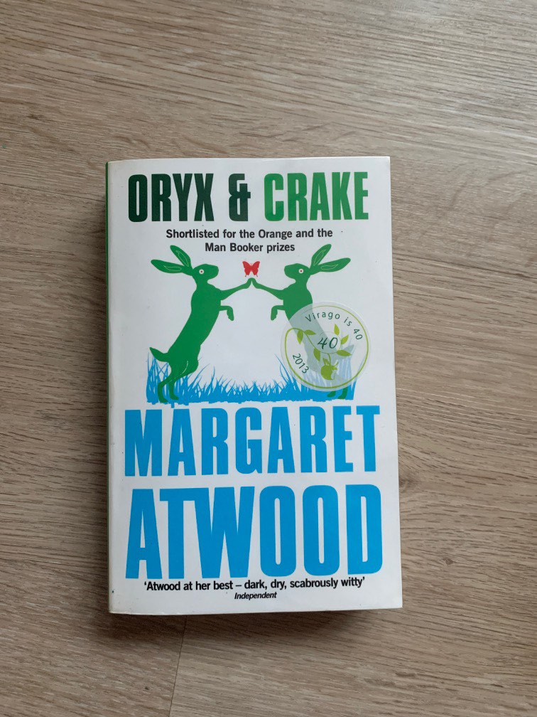 ORYX & CRAKE BY MARGARET ATWOOD, Hobbies & Toys, Books & Magazines ...