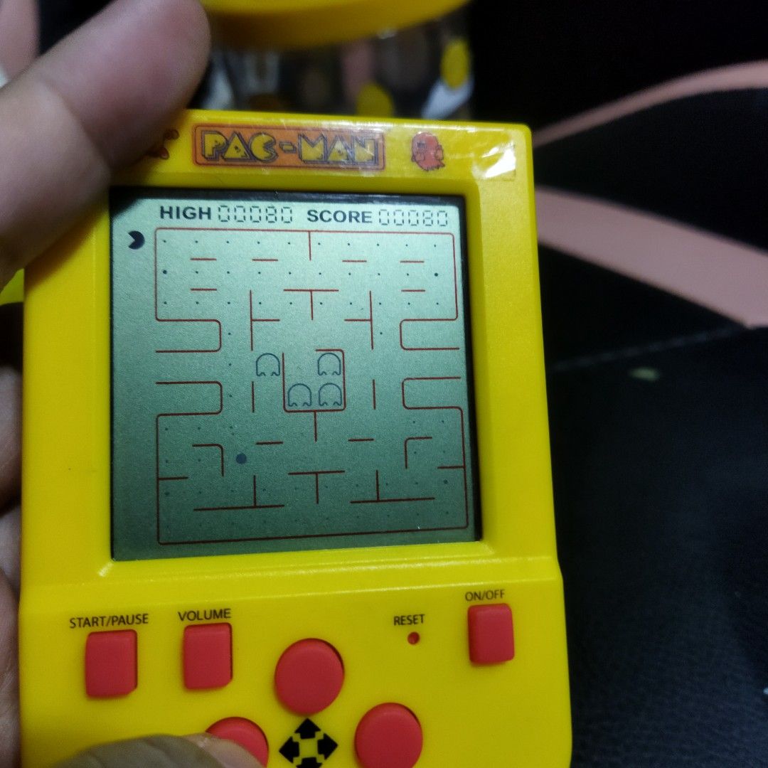 Pac man handheld game rare tested working on Carousell