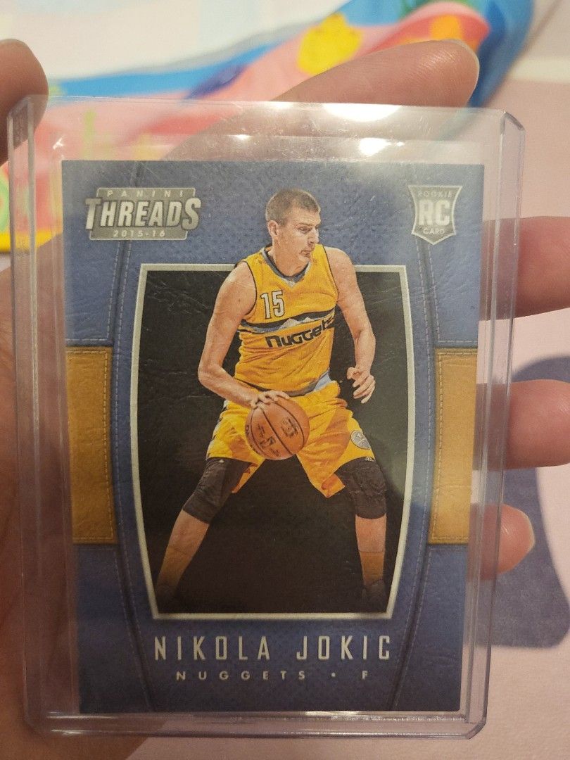 panini threads jokic rookie card, 興趣及遊戲, 收藏品及紀念品, 明星周邊 - Carousell