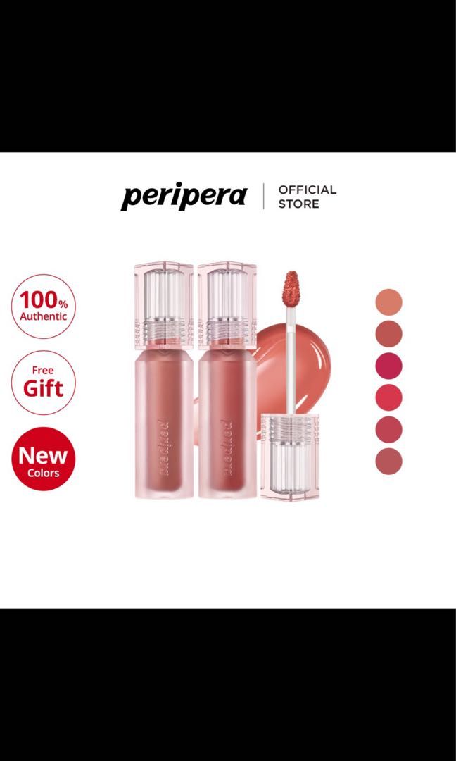 Peripera Bare Water Tint 04 All right peach, Beauty & Personal Care ...