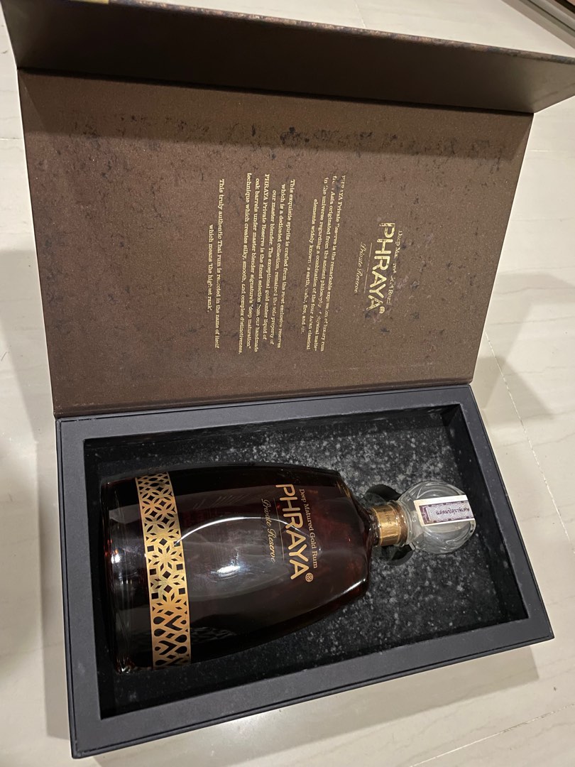 Phraya Gold Rum Private Reserve, Food & Drinks, Alcoholic Beverages on ...