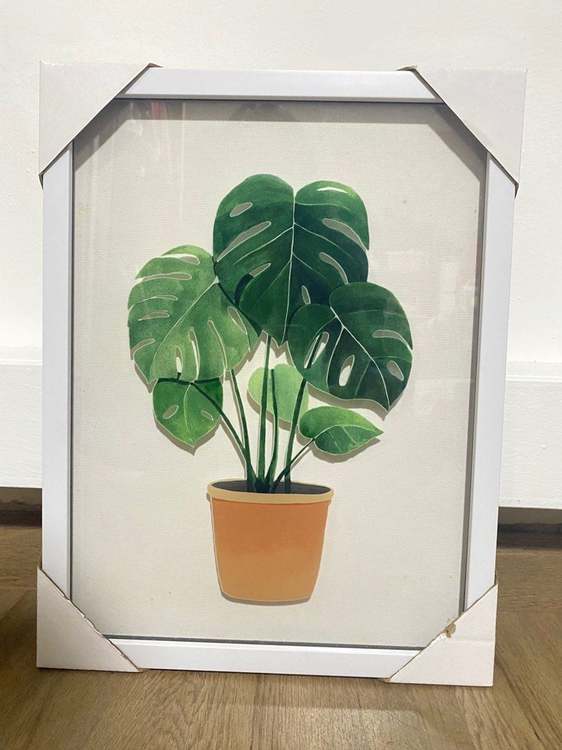Plant Wall Frame, Furniture & Home Living, Home Decor, Frames ...