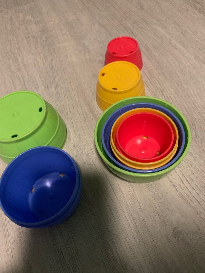 Playskool barrels stack and nest toy, Babies & Kids, Infant Playtime on ...