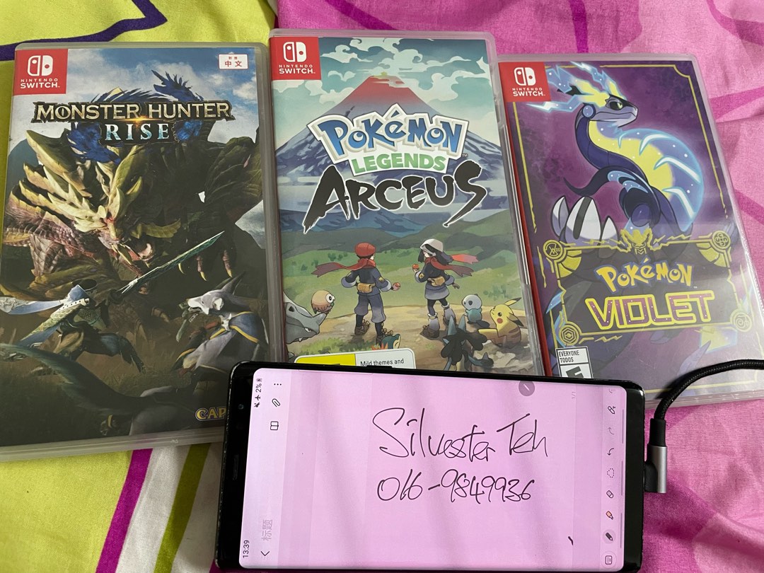 Pokemon and monster hunter, Video Gaming, Video Game Consoles, Nintendo ...