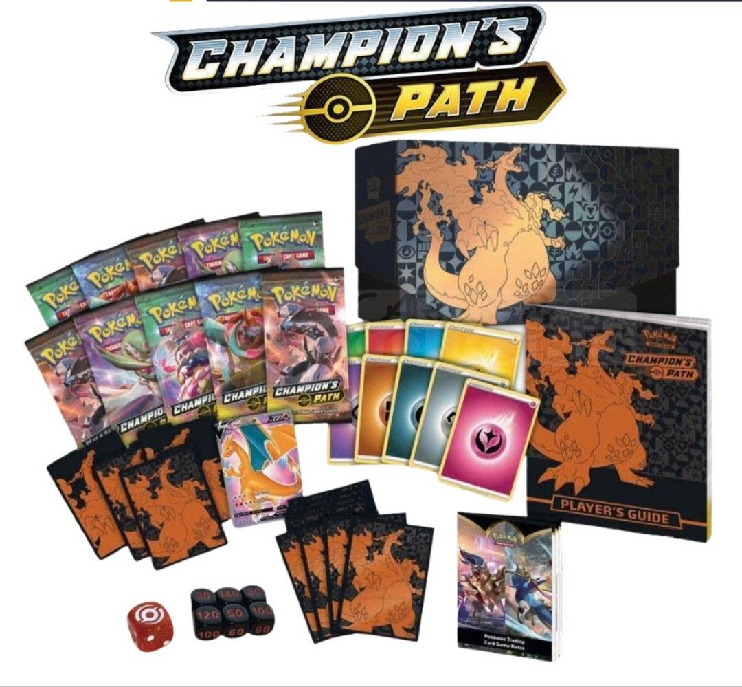 Pokemon Champion Path Elite Trainer Box, Hobbies & Toys, Toys & Games ...