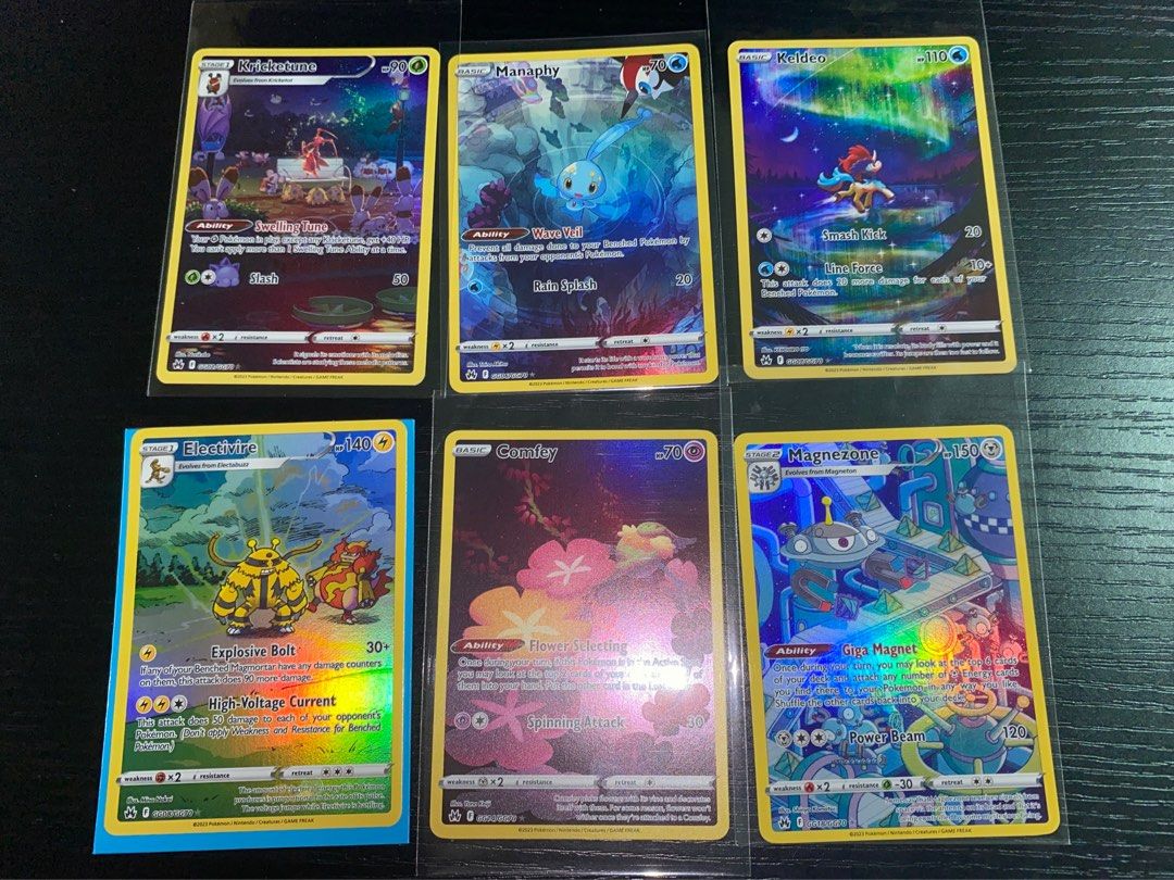 Pokemon Crown Zenith CZ Galarian Gallery GG AR9 TCG Cards Riolu Duskull ...
