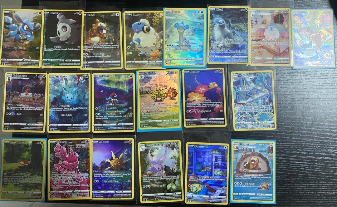 Pokemon Crown Zenith CZ Galarian Gallery GG AR9 TCG Cards Riolu Duskull ...
