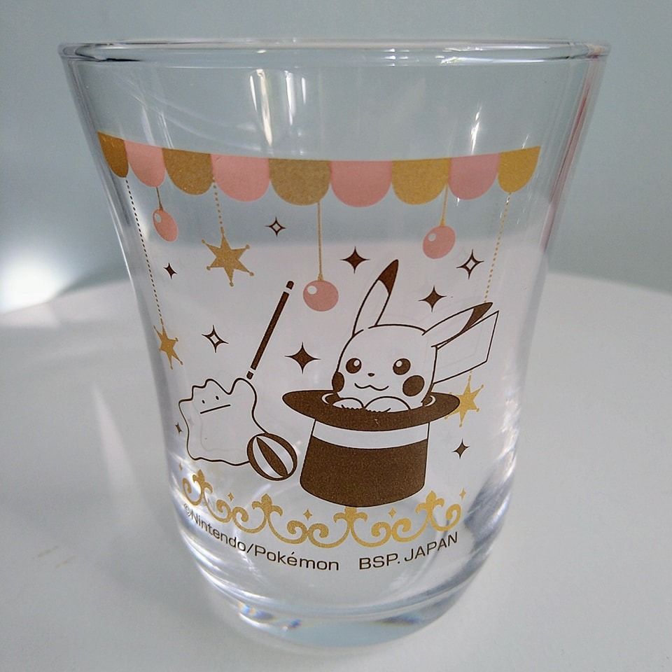 Pokemon Mimikyu Circus Ichiban Kuji Prize E Glass Cup - Pikachu & Ditto ...