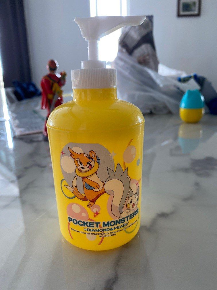 Pokemon Soap Dispenser, Furniture & Home Living, Bathroom & Kitchen ...