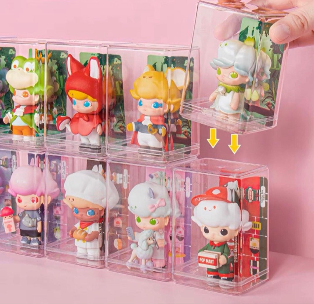 Popmart acrylic case, Hobbies & Toys, Toys & Games on Carousell