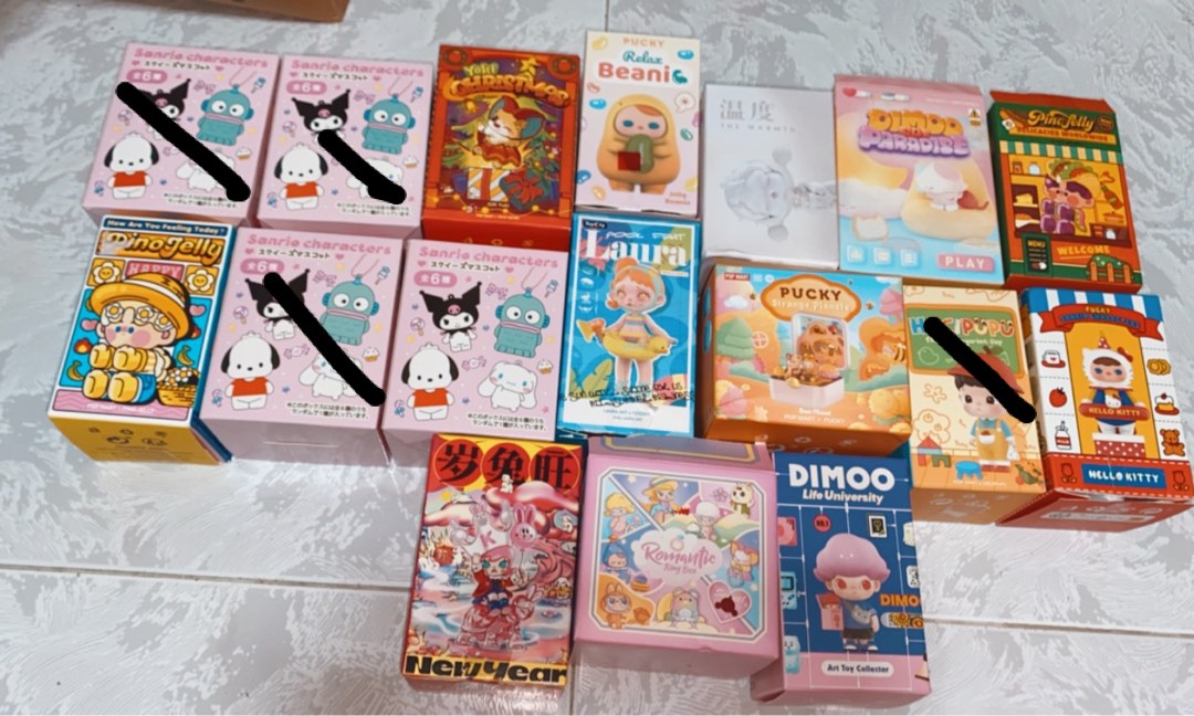 Popmart Blindboxes, Hobbies & Toys, Toys & Games on Carousell