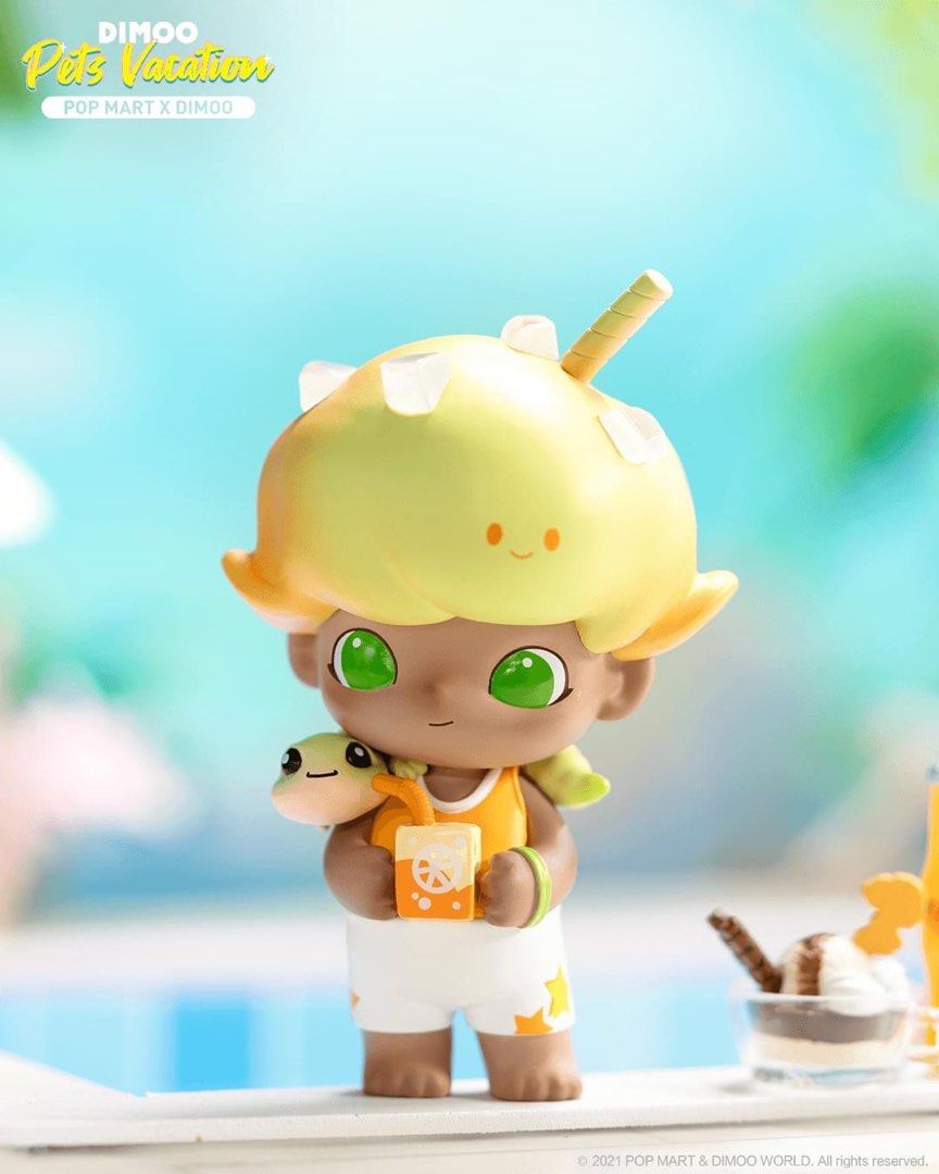 Popmart Dimoo Pet Vacation Blind Box, Hobbies & Toys, Toys & Games on ...