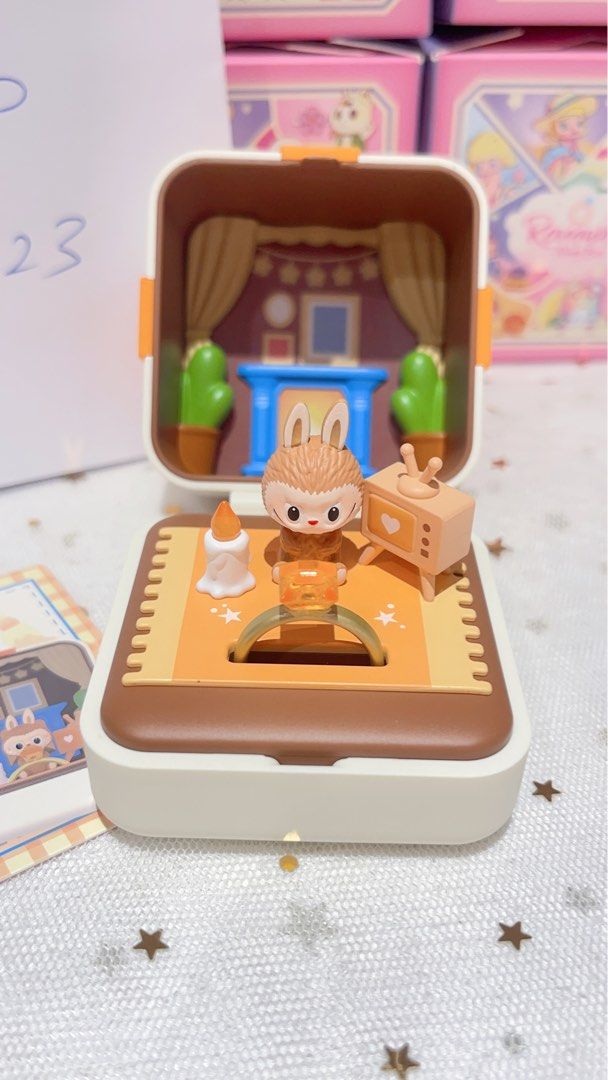 Popmart Romantic Ring box Labubu (please read description), Hobbies ...