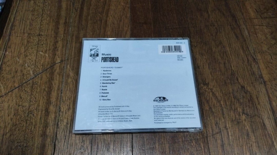 Portishead - Dummy (1994) on Carousell