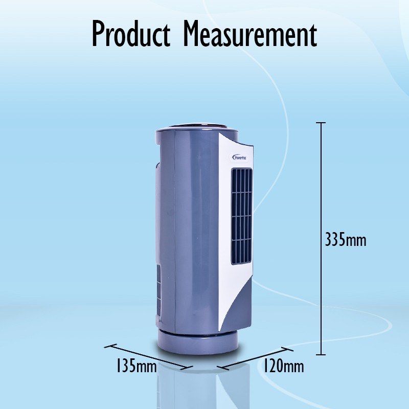 PowerPac, Portable Fan, Desk fan, Mini Tower fan, 9 inch, Furniture ...