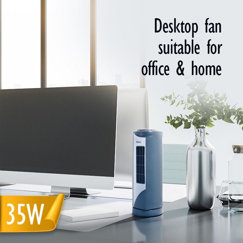 PowerPac, Portable Fan, Desk fan, Mini Tower fan, 9 inch, Furniture ...
