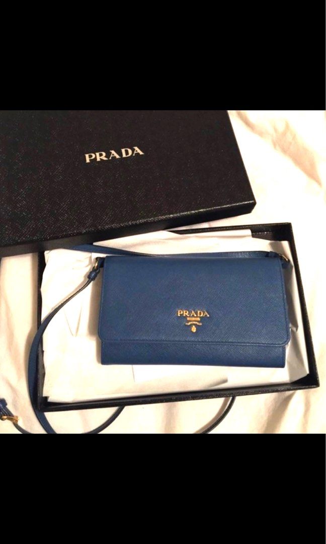 Prada WOC - royal blue, Women's Fashion, Bags & Wallets, Purses ...