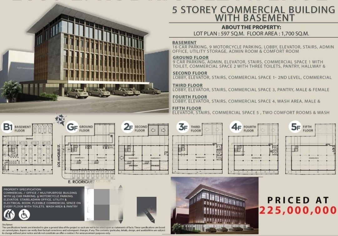[Pre Selling] 5 STOREY COMMERCIAL BUILDING WITH BASEMENT IN NEW MANILA ...