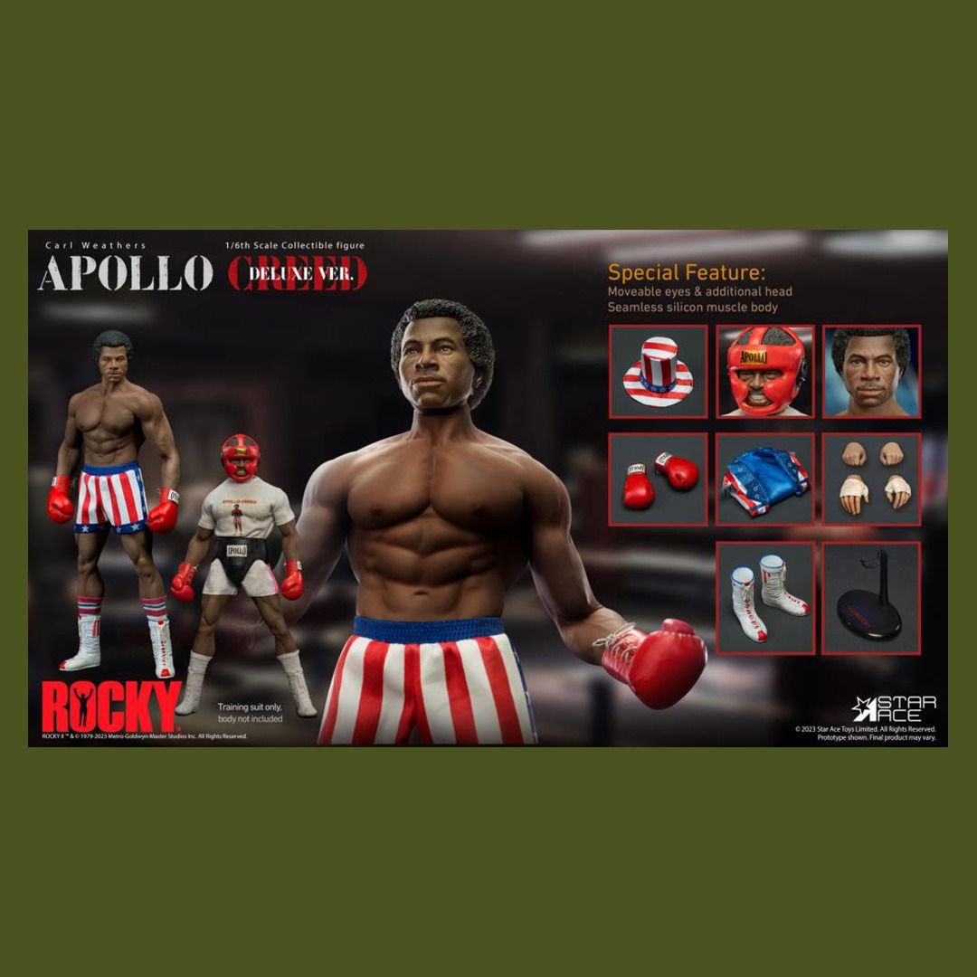PRE-ORDER!! 1/6 Apollo Creed (Standard/Normal/Deluxe ver.), Hobbies ...