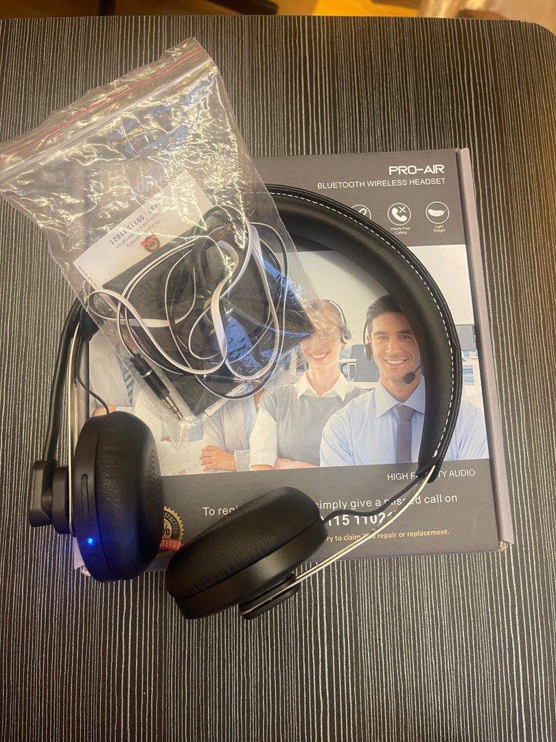 Pro Air Bluetooth Headsets just 1 month old, Audio, Headphones ...