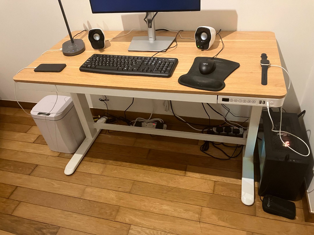 Programmable Electric Adjustable Table, Furniture & Home Living ...