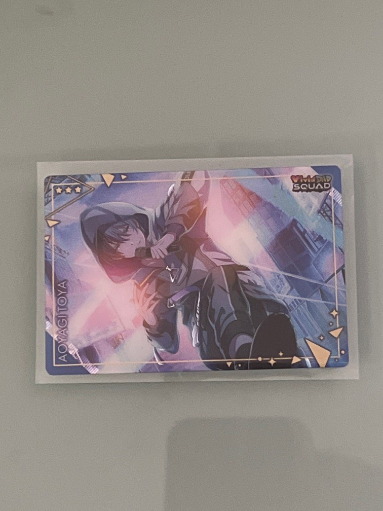 project sekai toya aoyagi wafer card, Hobbies & Toys, Memorabilia ...