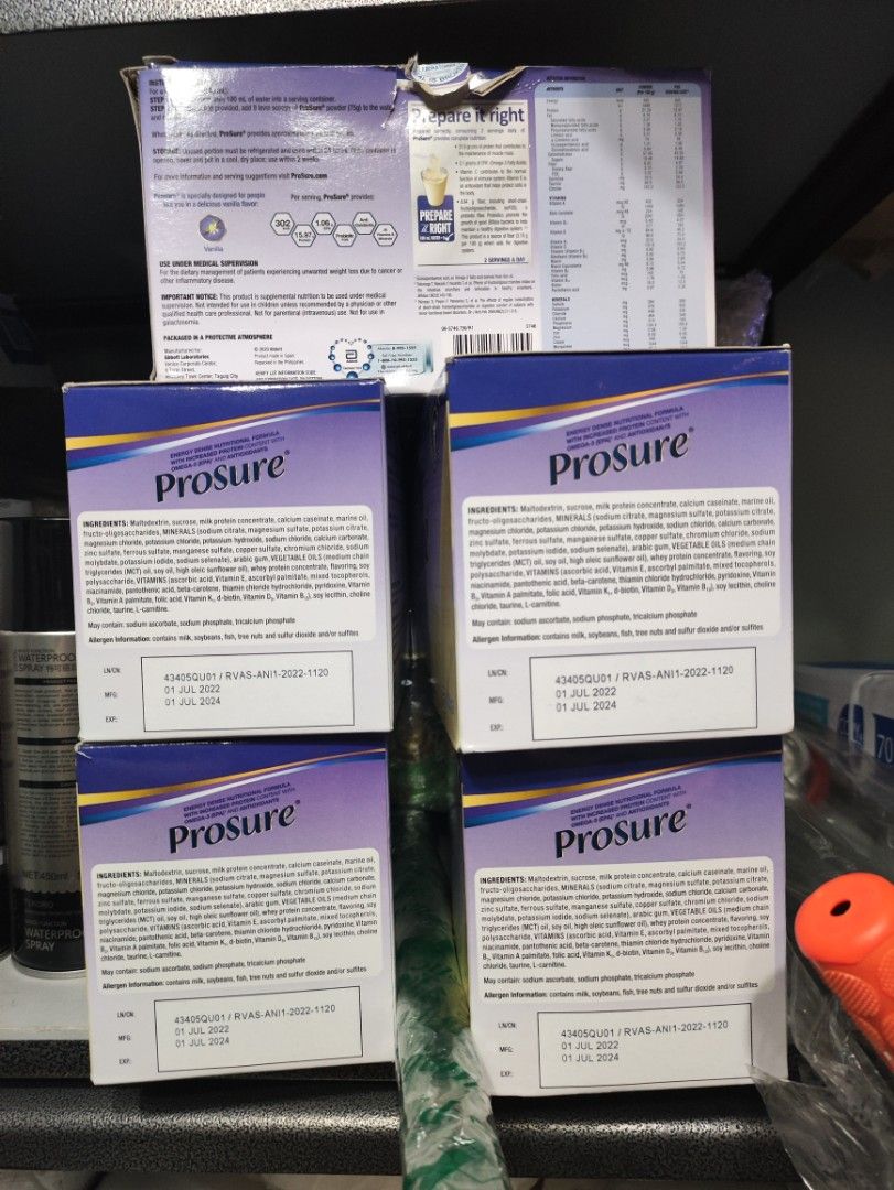 Prosure 380g 9 cans on Carousell