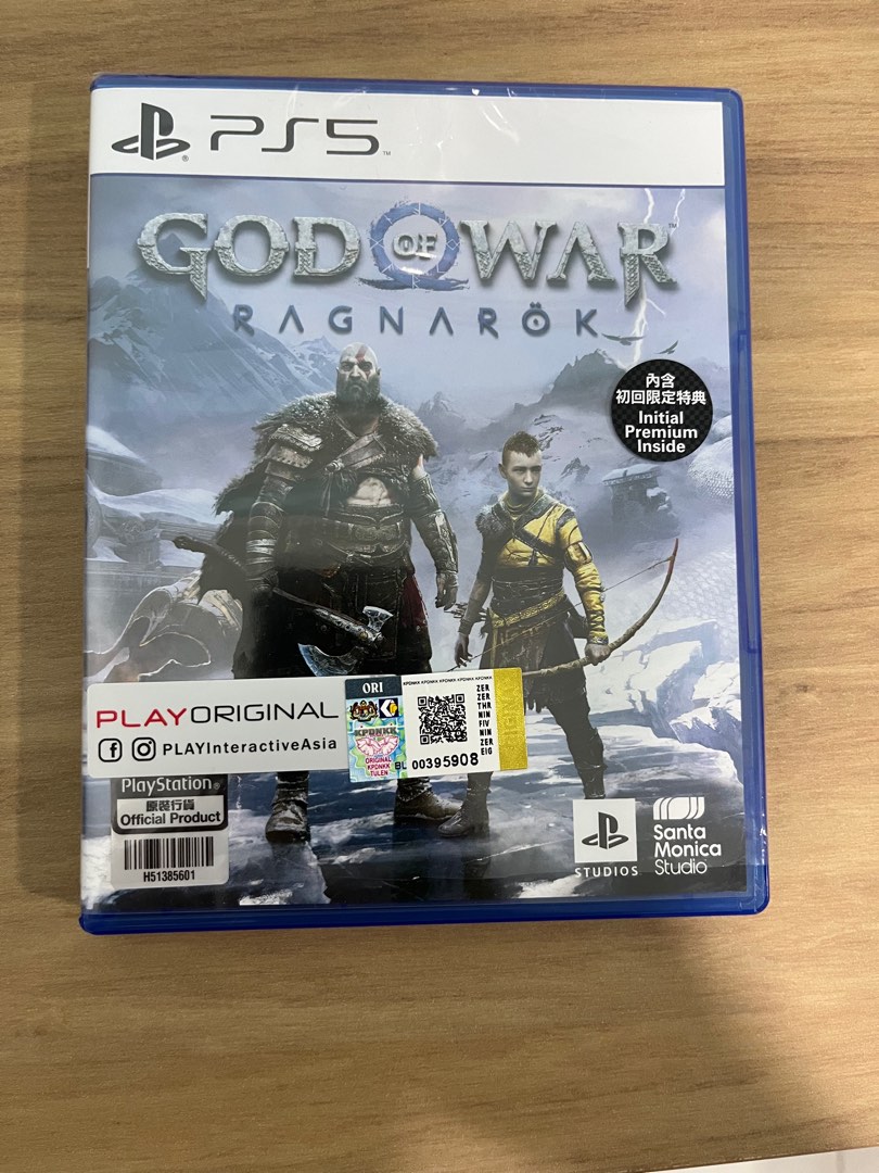 PS5 GOD OF WAR RAGNAROK Disk Version USED, Video Gaming, Video Games ...