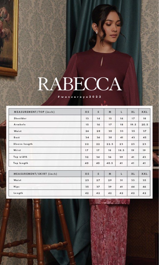 Rabecca by Wanzar, Women's Fashion, Muslimah Fashion, Baju Kurung ...