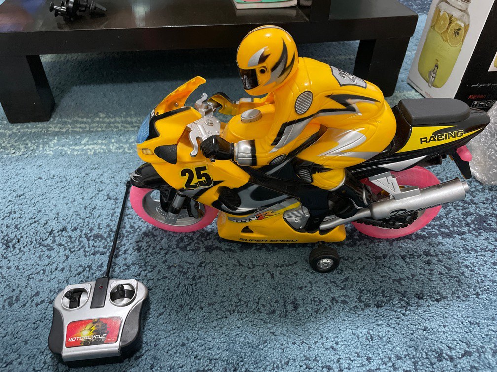 RADIO CONTROL BIKE, Hobbies & Toys, Toys & Games on Carousell