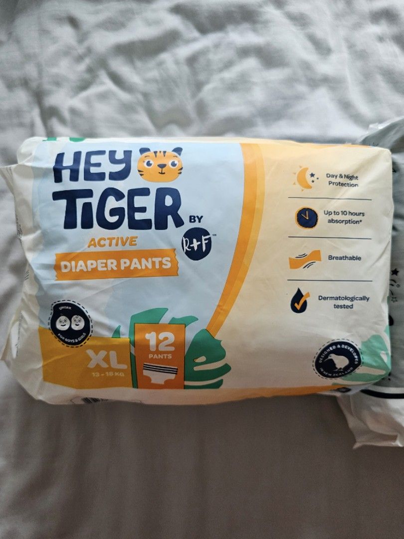 Rascal + Friends, Hey Tiger Diapers, Babies & Kids, Bathing & Changing ...