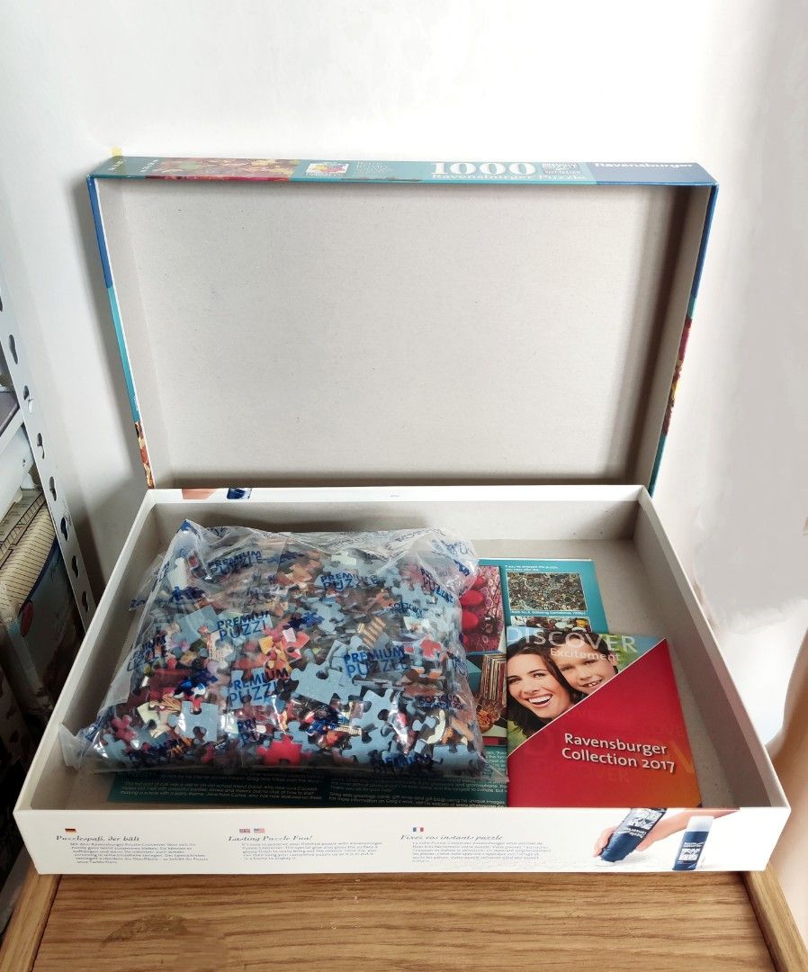 Ravensburger Perplexing Puzzles No.9 - Retro Revelry, 1000pc Jigsaw ...