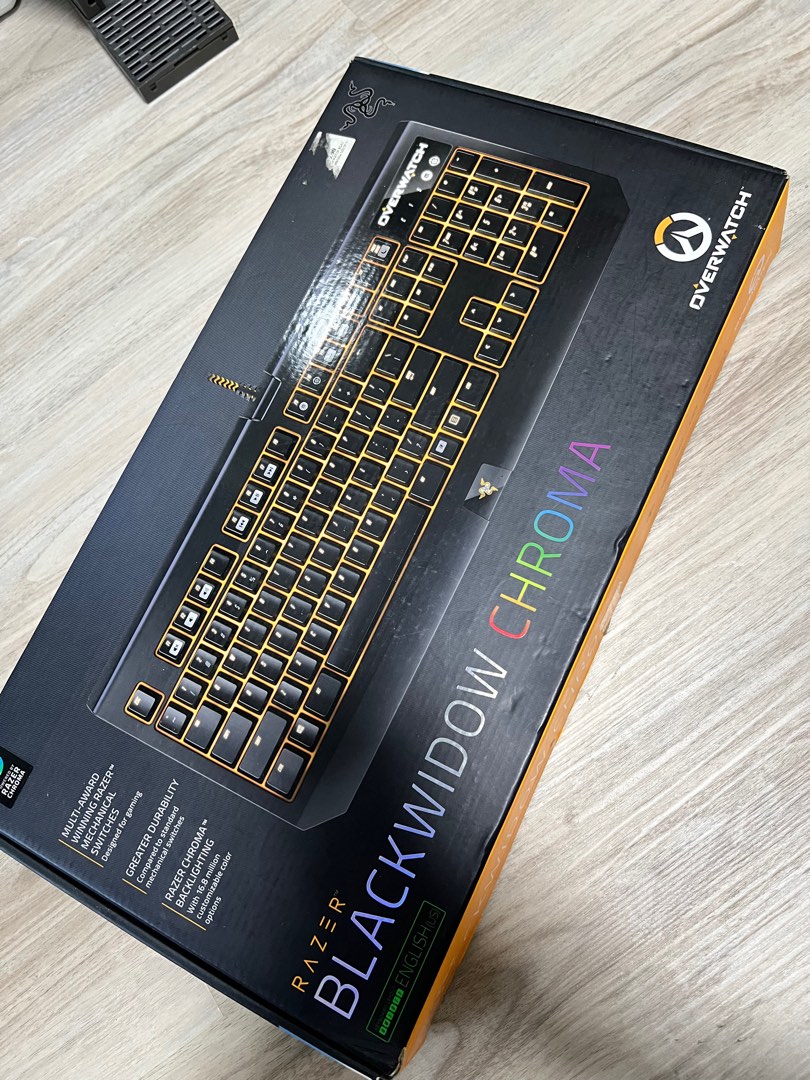 Razer Blackwidow Chroma Overwatch Edition Green Razer Switch, Computers ...