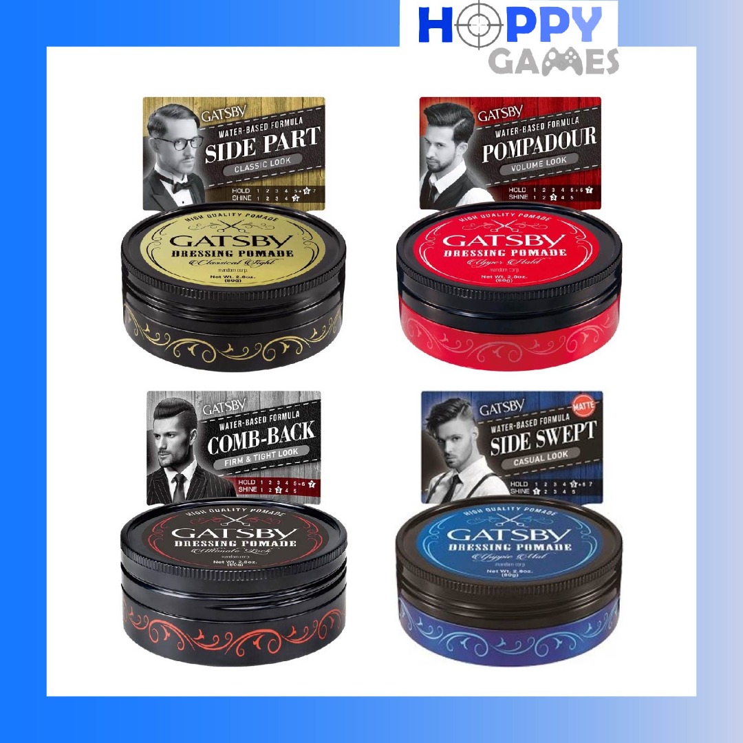 READY STOCK! Gatsby Dressing Pomade Classical Tight Ultimate Lock Upper ...