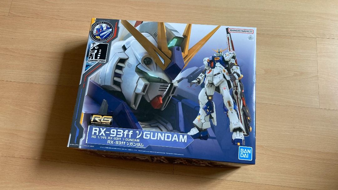 Real Grade 1/144 RX-93ff Nu Gundam (Fukuoka Version), Hobbies & Toys, Toys & Games on Carousell