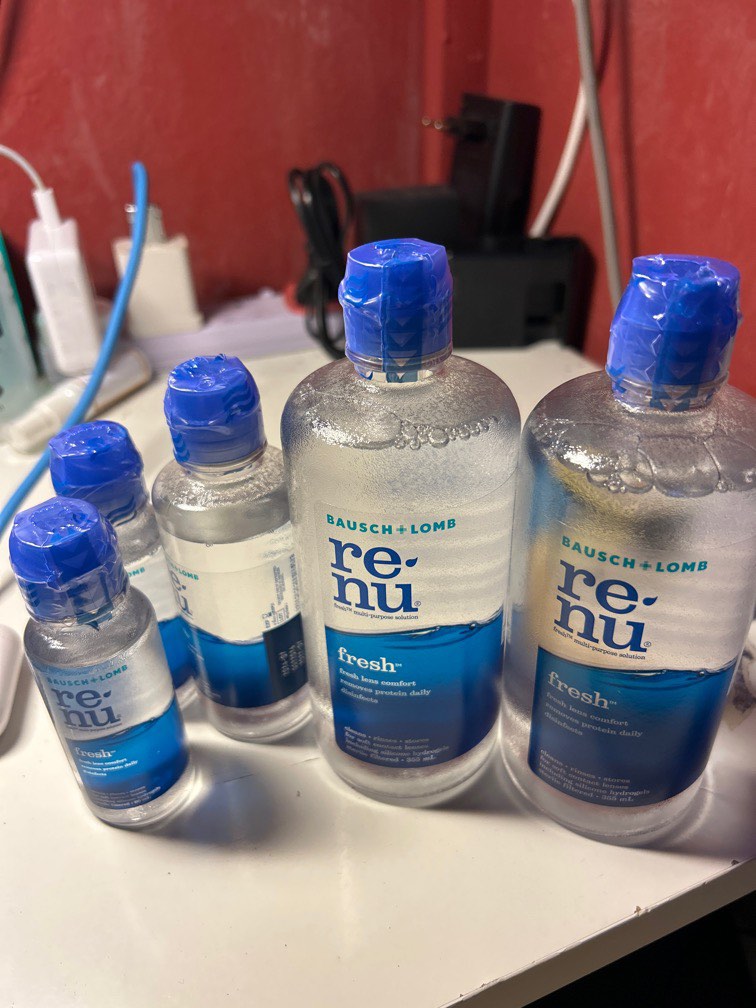 Remind contact lens solution package, Beauty & Personal Care, Vision ...