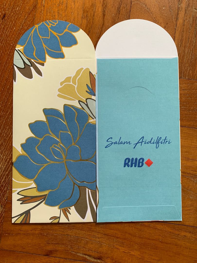 RHB Red Packet / Green Packet / Hari Raya Packet / Sampul / (4 pieces ...
