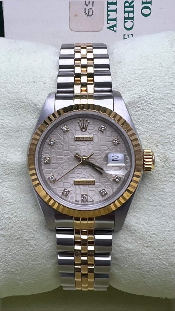 Rolex 1999 Datejust Computer face diamond dial 26mm, Luxury, Watches on ...
