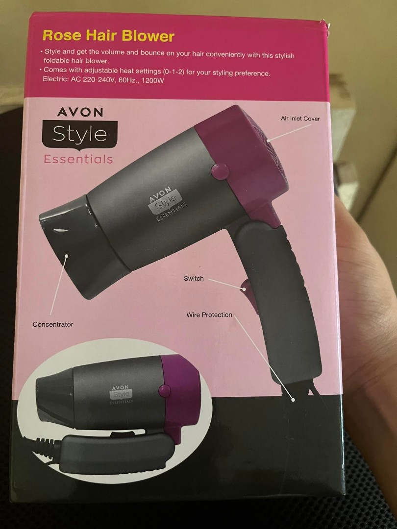 Rose Hair Blower from AVON, Beauty & Personal Care, Hair on Carousell