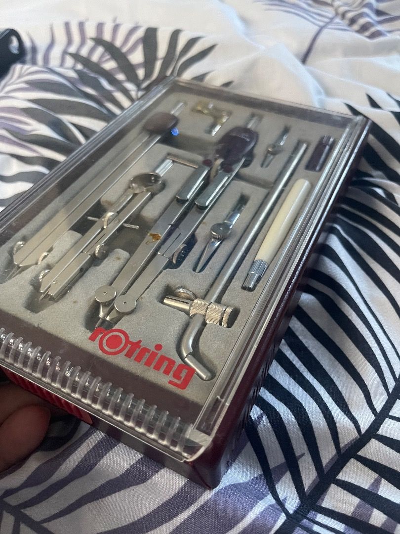 Rotring Architecture Drawing Drafting Set Mechanical Pen Set and ...