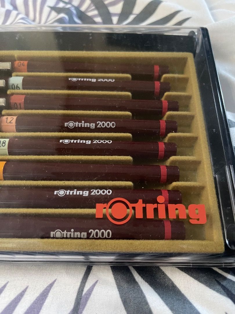 Rotring Architecture Drawing Drafting Set Mechanical Pen Set and ...